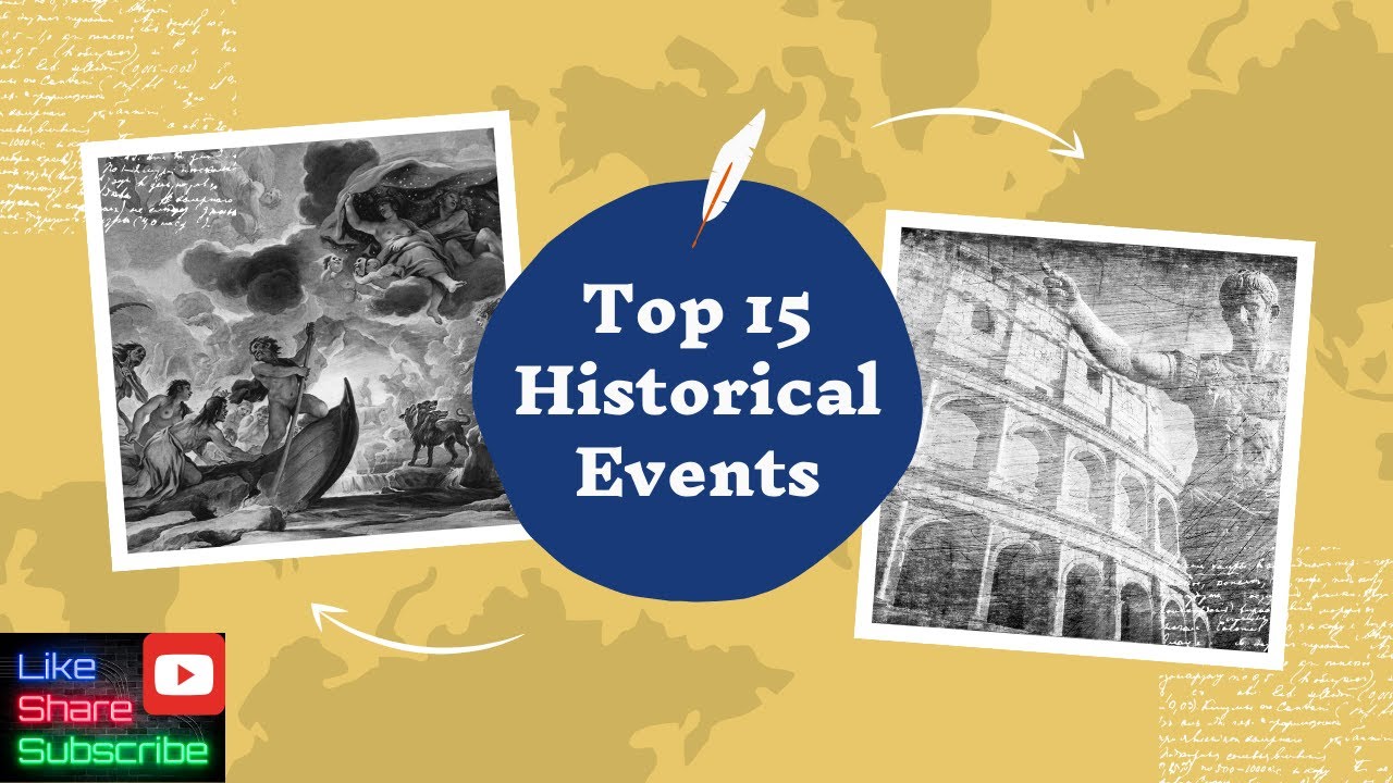 15 Historical Events That Shaped The Modern World - YouTube