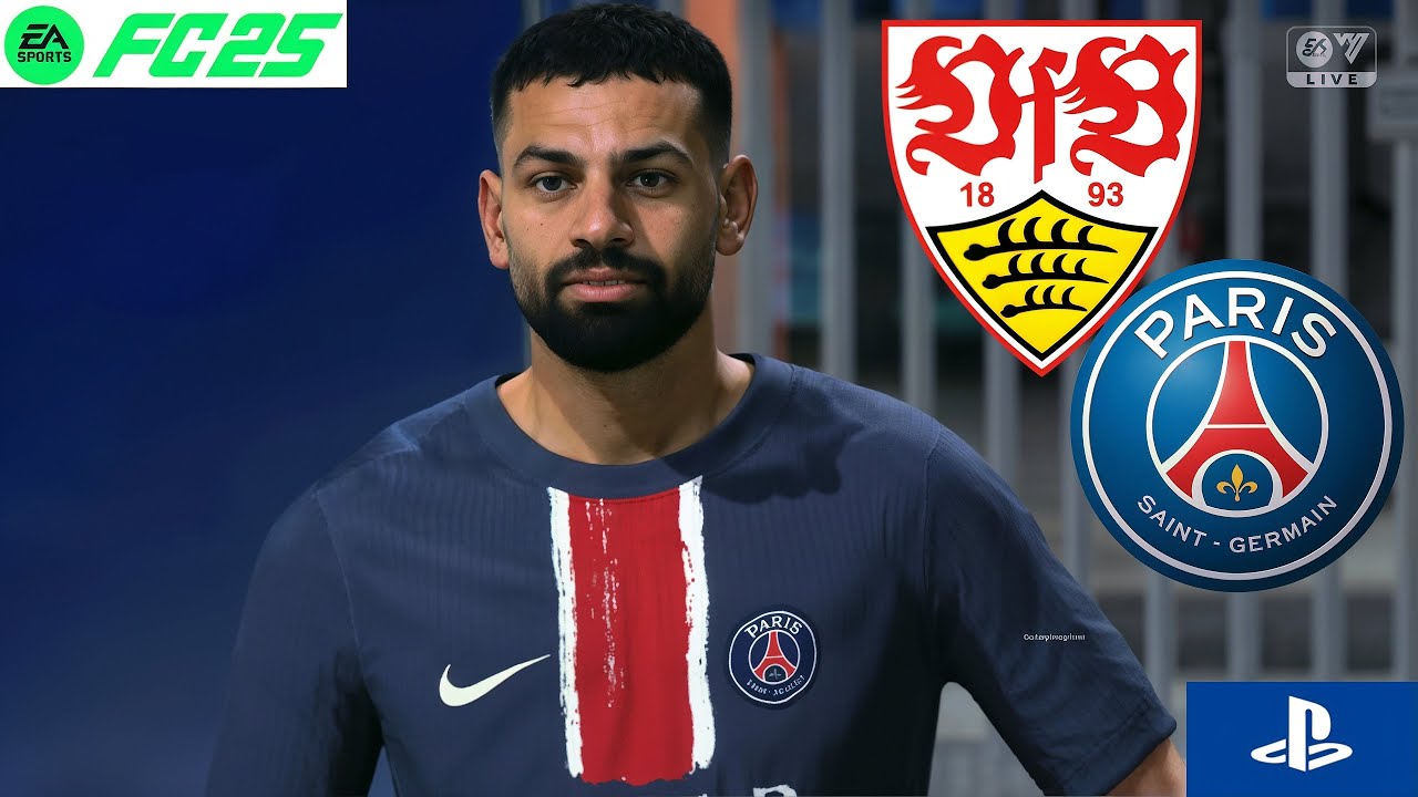 FC 25 Stuttgart vs PSG UEFA Champions League 4K PS5 - YouTube