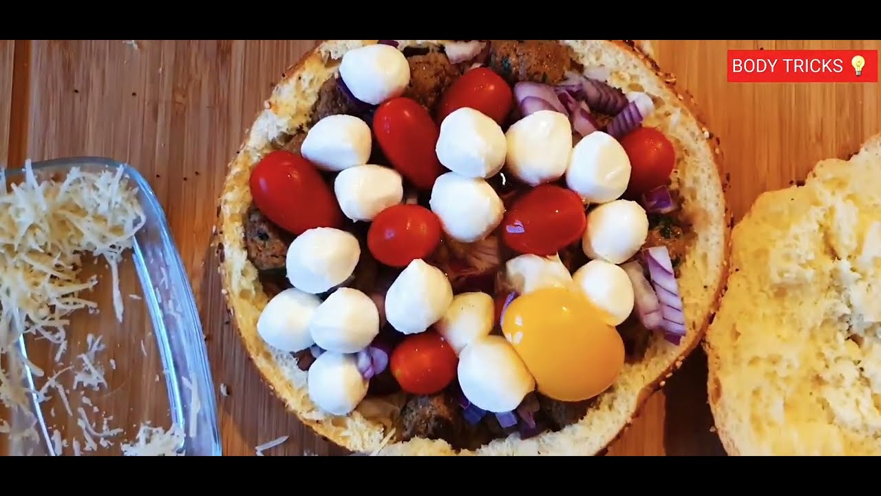 Mozzarella Magic Bread 🤩 #cooking - YouTube