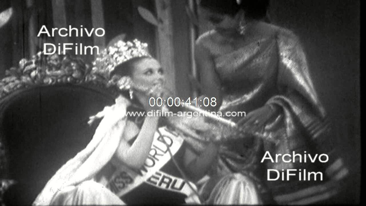 Madeleine Hartog-Bel wins competition Miss World 1967 # 2 - YouTube