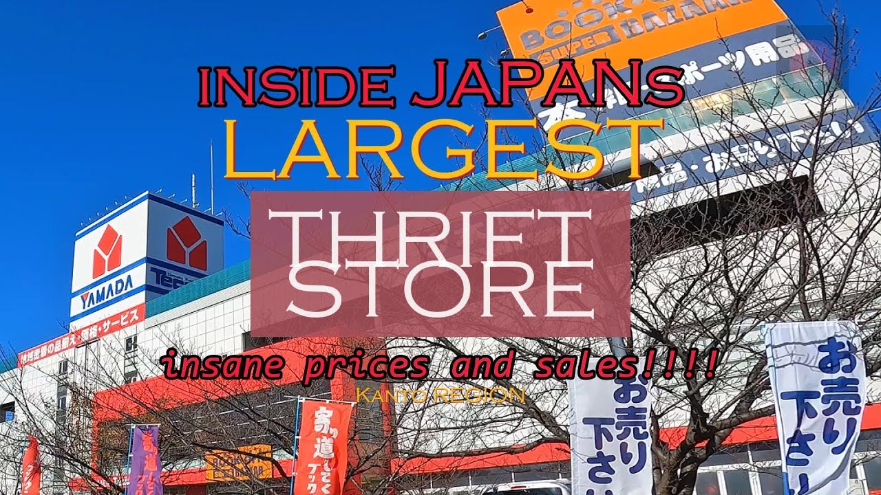 Inside Japan's Largest Thrift store #JapanAdventures #japan #japanlife ...