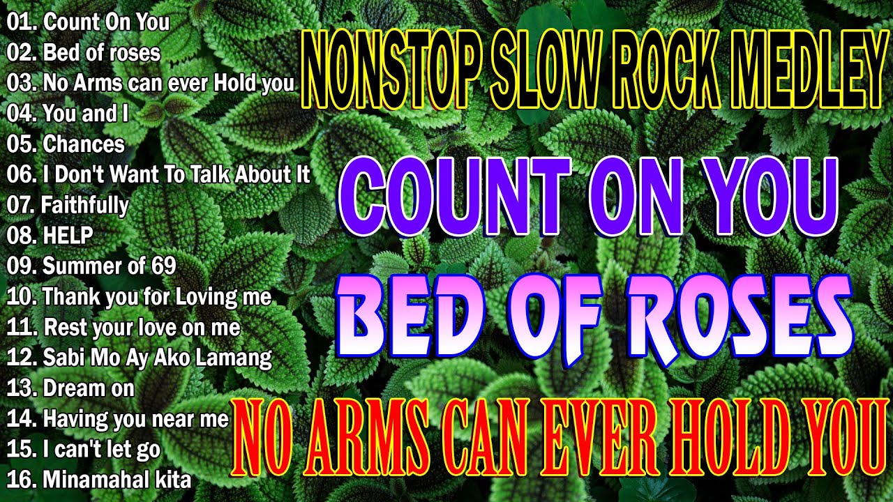 Nonstop Slow Rock Medley - Count On You - Emerson Condino Nonstop ...