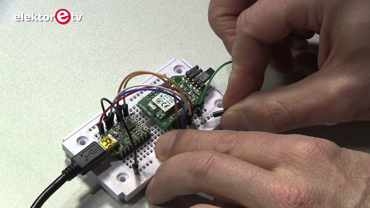 BL600 e-BoB: BLE Module for the IoT - YouTube