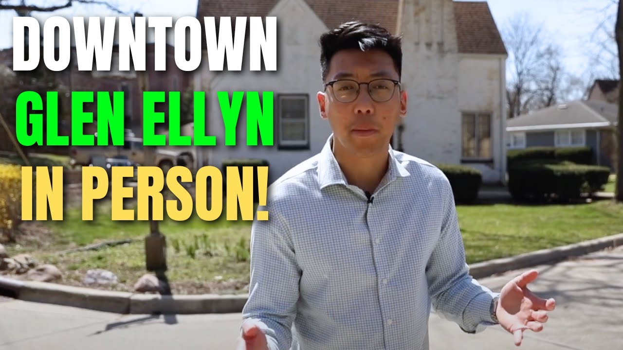Living In Downtown Glen Ellyn Illinois IN PERSON! - YouTube