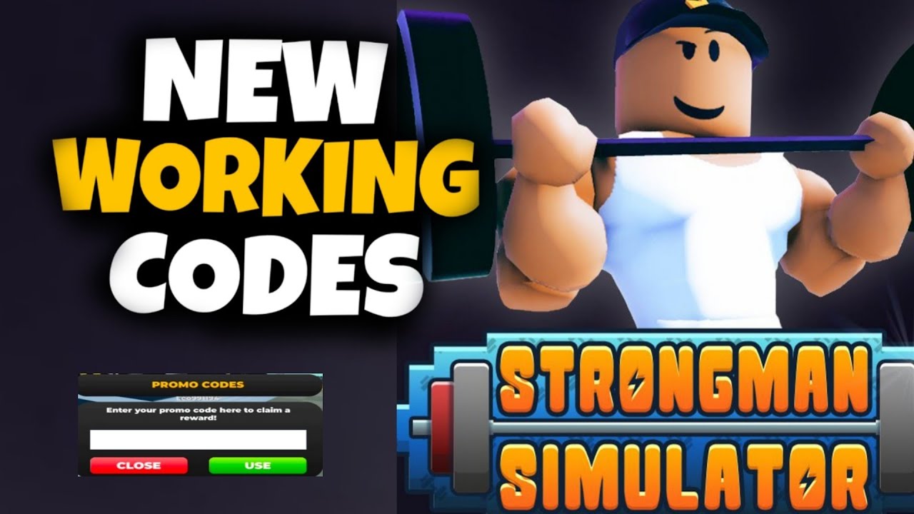 🔥 UPDATED STRONGMAN SIMULATOR CODES🔥REDEEM NOW BEFORE THEY EXPIRE 🔥 ...