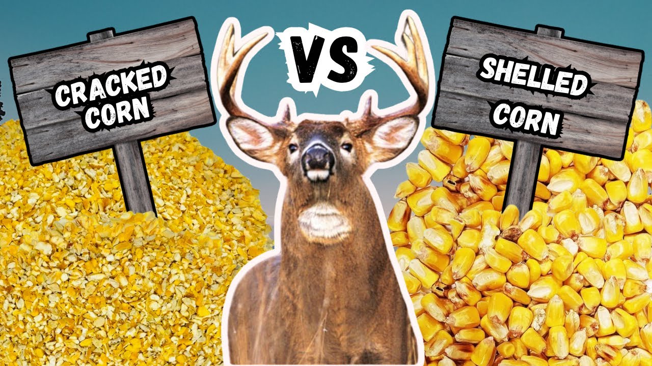 Feeding Deer- Cracked Corn vs Whole Corn: Which do Deer Prefer? - YouTube