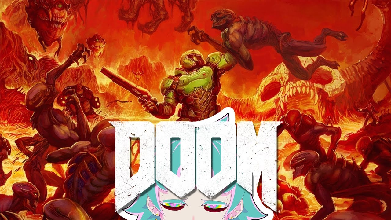 [DOOM 2016] Reloads menacingly. Drops all the ammo. Panik. - YouTube