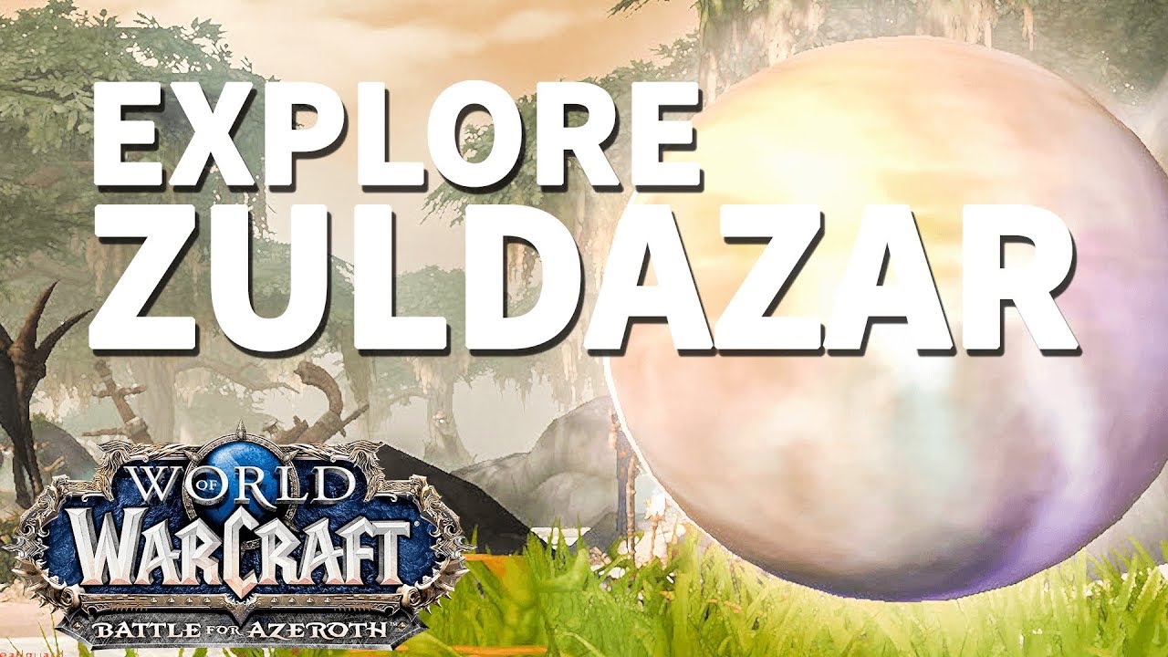 Dreadpearl Shallows WoW BfA Explore Zuldazar - YouTube