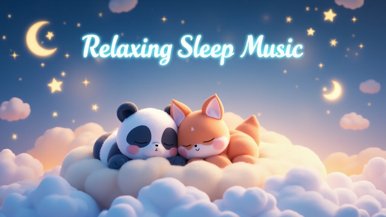 Bedtime Soothing Sleep Music for Kids with Calming Animated Visuals ...