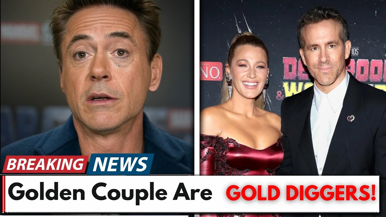 SHOCKING: Robert Downey Jr. EXPOSES Blake Lively & Ryan Reynolds ...