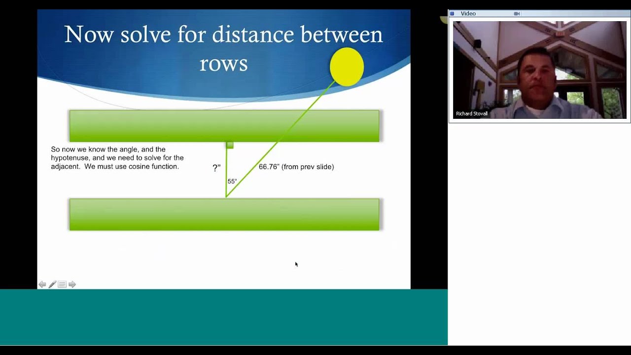 SolPowerPeople #SolarMOOC Verifying System Design (Inter-Row Shading ...