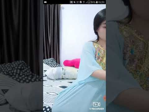 Goyang pakai daster transfaran // live bigo