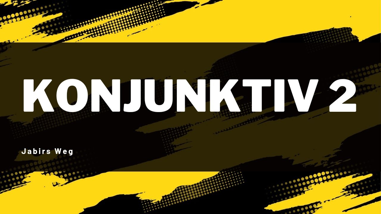 Konjunktiv 2 - A2/B1 German grammar🇩🇪🇧🇩 - YouTube