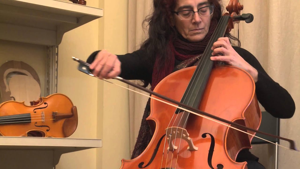 Cello construido por Pedro López Luthier. Interpreta Deborah Jananne ...