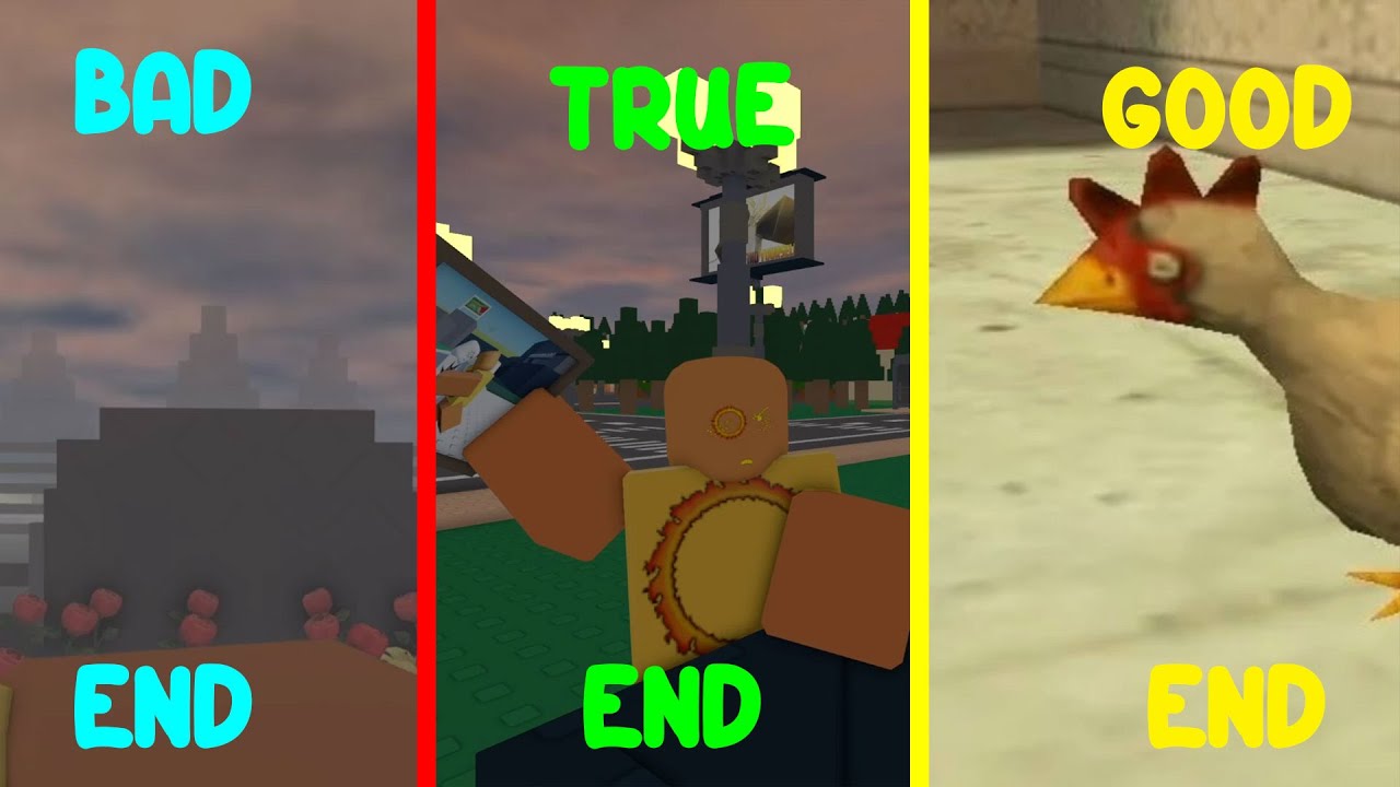All 3 Endings in Let Him Go | ROBLOX - YouTube