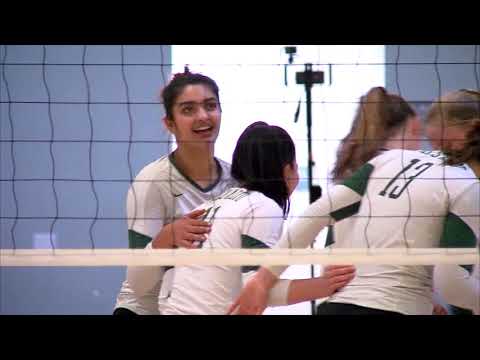 Palo Alto at Monte Vista Girls Volleyball | Mia Gibbs vs Izzi Strand 11 ...