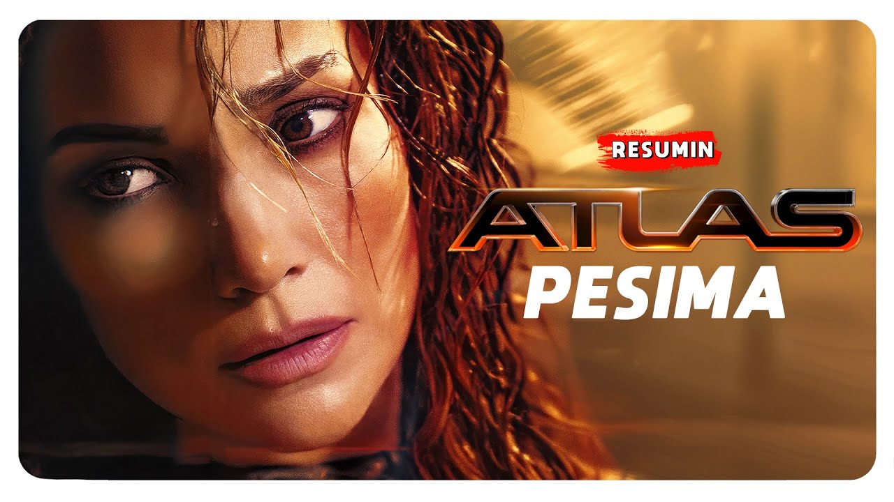 TERMINATOR pero con JENNIFER LOPEZ | Atlas | Resumen en 12 minutos ...