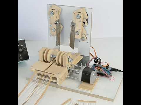 Arduino Resistor Cutting Robot - YouTube