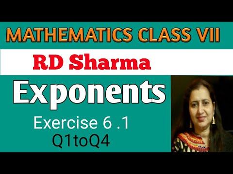 RD Sharma Class VII Mathematics|Class 7 RD Sharma Solutions|Chapter 6 ...