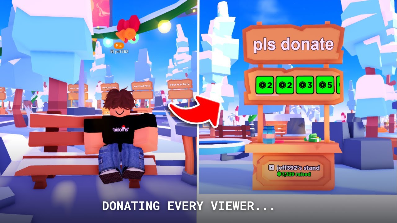 Donating ROBUX to VIEWERS.... | 🔴 LIVE - YouTube