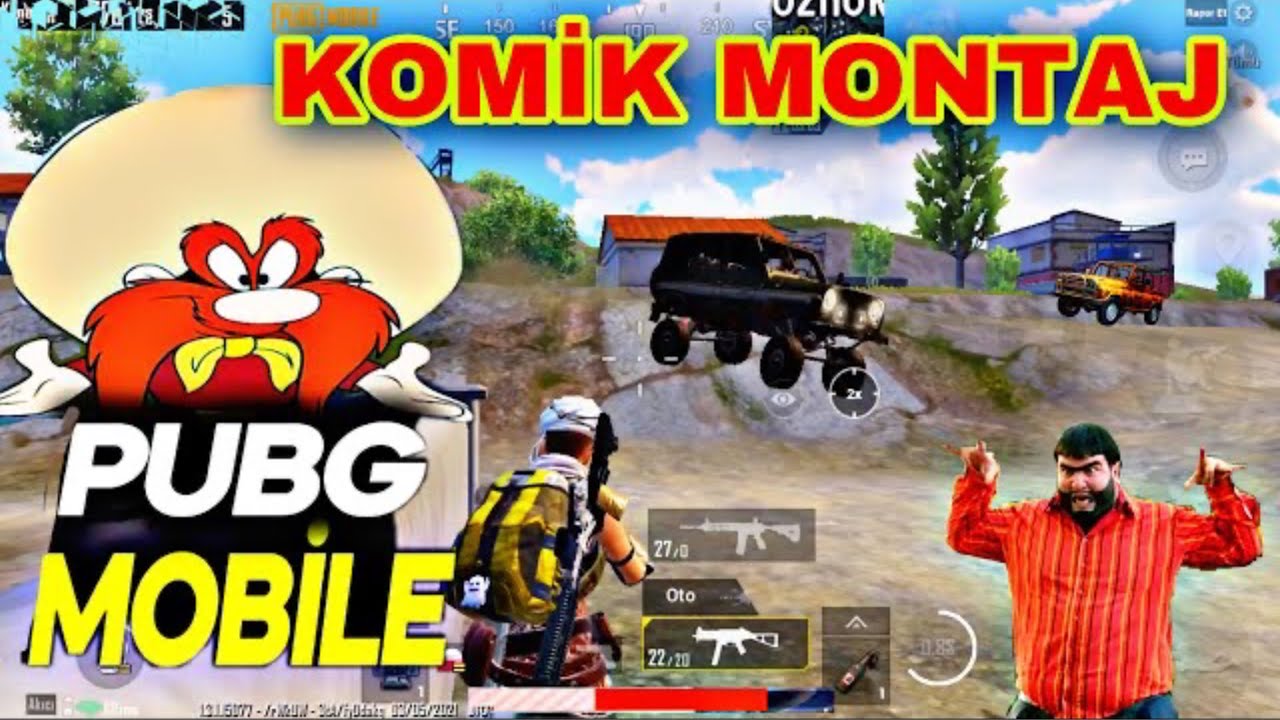 PUBG MOBİLE KOMİK MONTAJ ! EFSANE EDİT -ZENCİ - YouTube