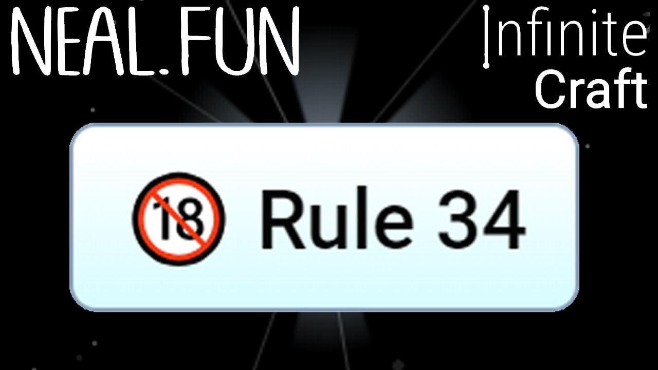 How to Make Rule 34 in Infinite Craft | Get Rule 34 in Infinite Craft - YouTube