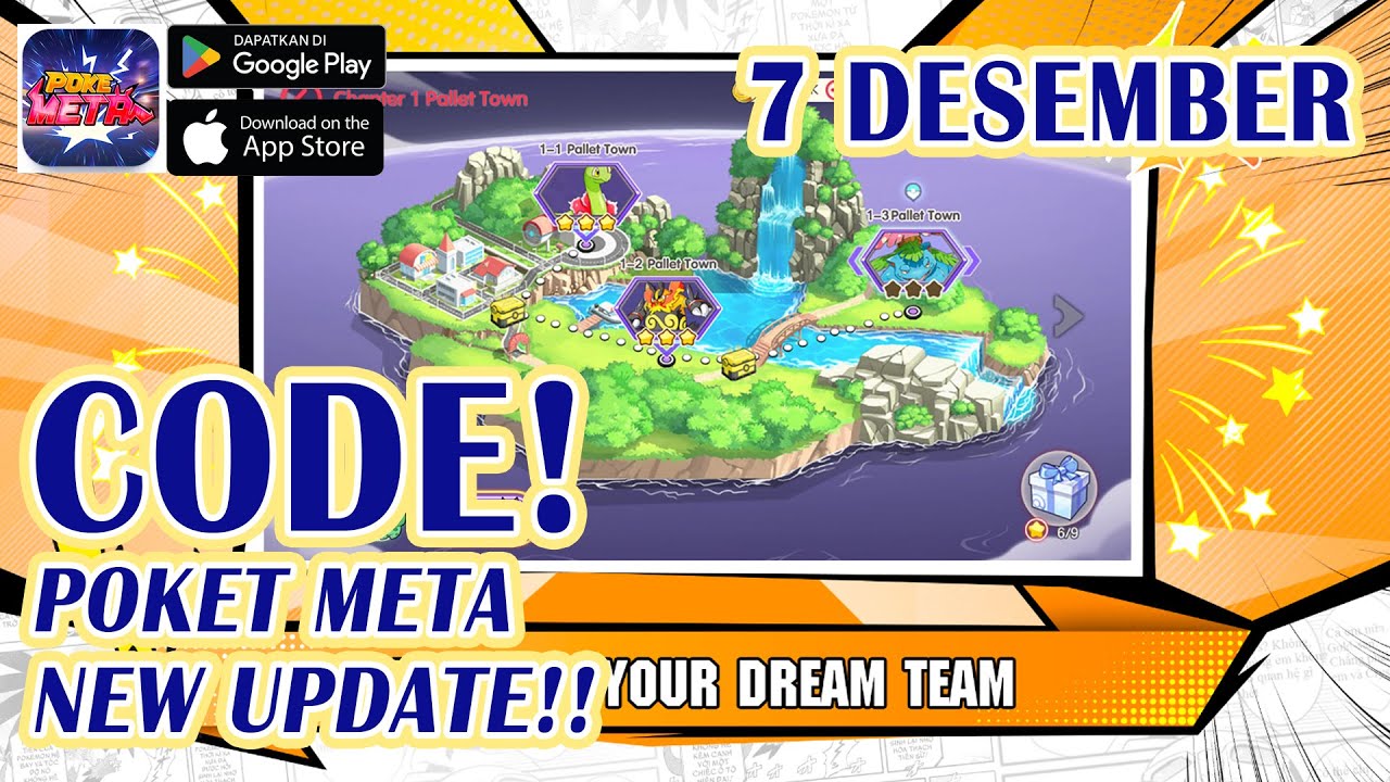 NEW UPDATE !! GIFTCODES POKET META CODE 7 NOVEMBER 2023 - POKEMON GAME 2023 - YouTube