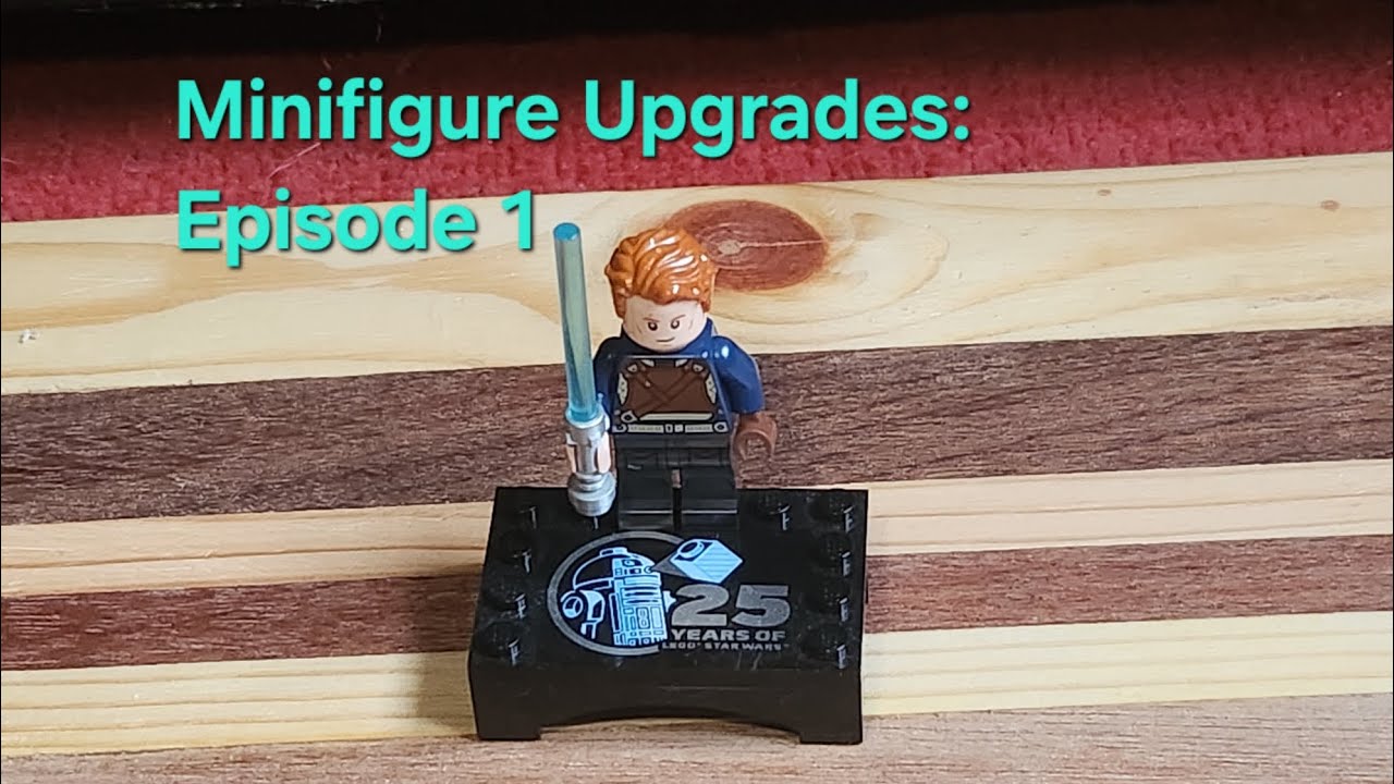 Lego Star Wars Minifigure Upgrades Episode 1: Kal Kestis - YouTube