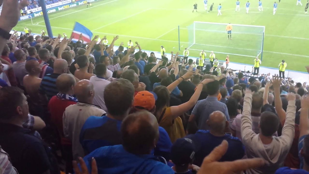 Ally McCoist's Blue & White Army @ SWFC 24 Jul 13 - YouTube