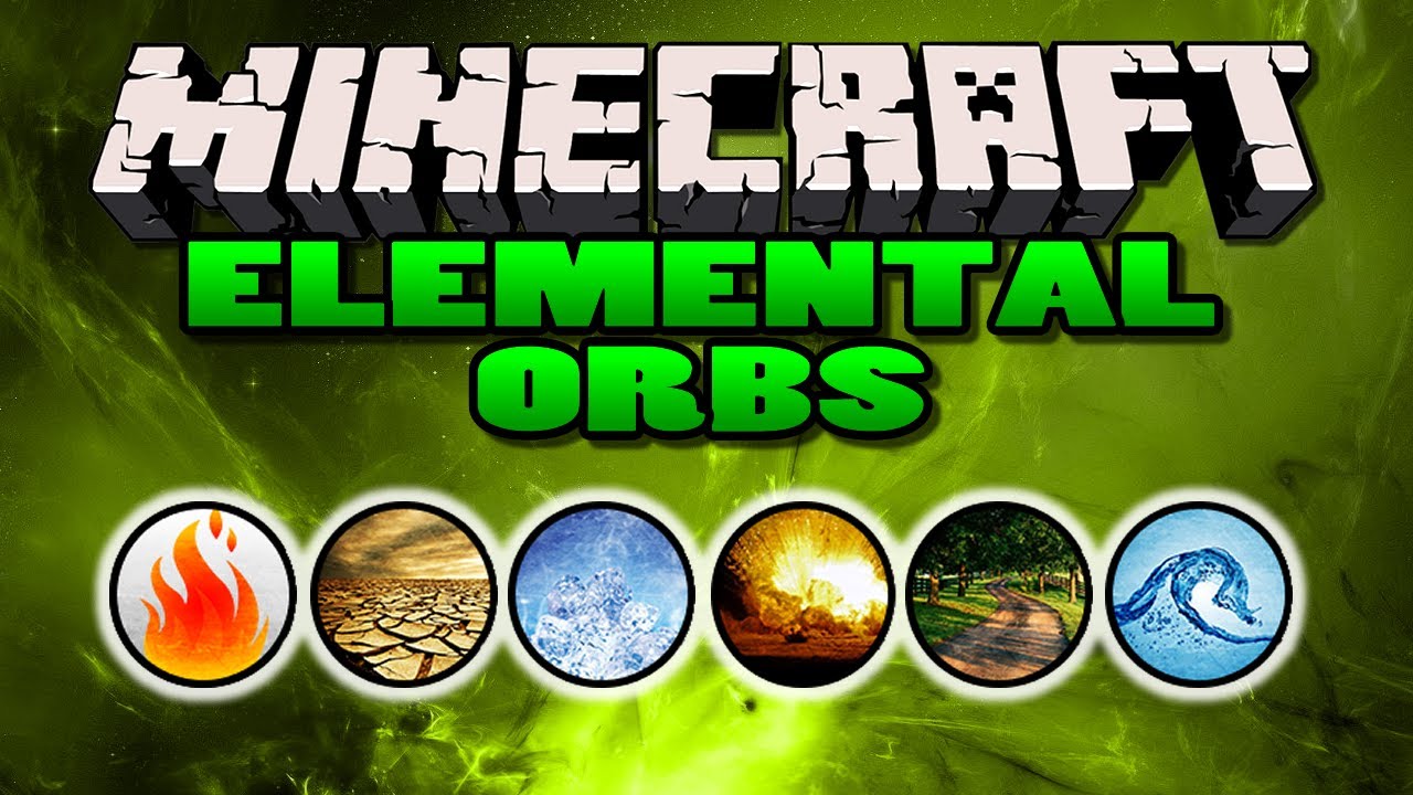 Minecraft: Elemental Orbs Mod - YouTube