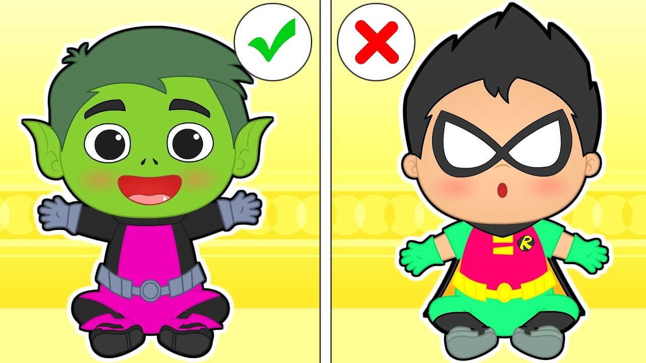 BABY ALEX Dresses up as Green Teenage Superhero 💥 Educational Cartoons ...