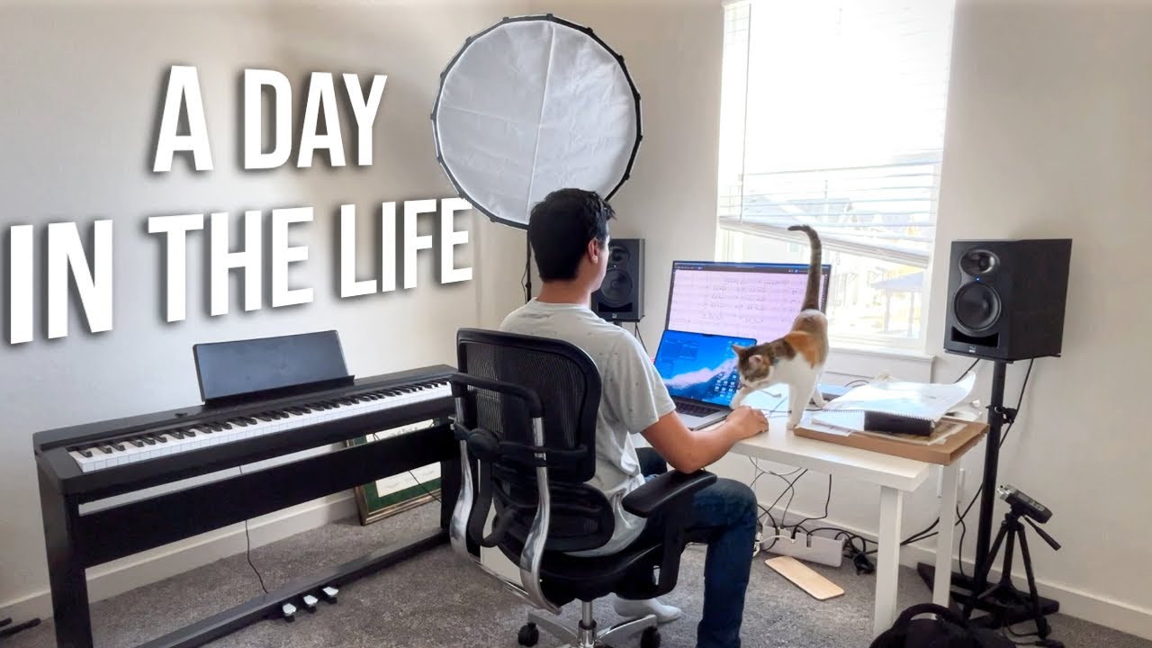 A Day In The Life Of A Composer - March 2024 - YouTube