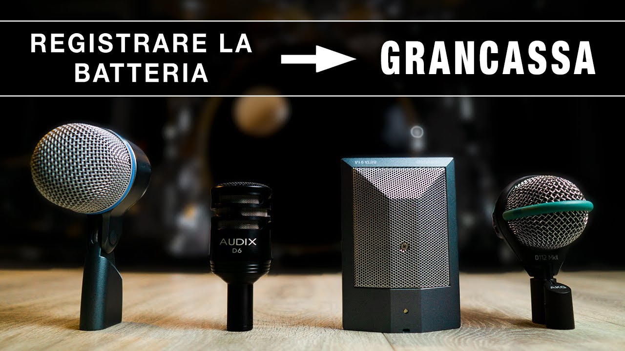 I 4 MICROFONI PERFETTI per la TUA CASSA! | con StrumentiMusicali.net ...