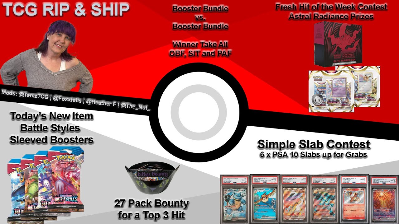 Thursday Night #ripandship | 31 Pack Bounty | Battle Styles Sleeved ...