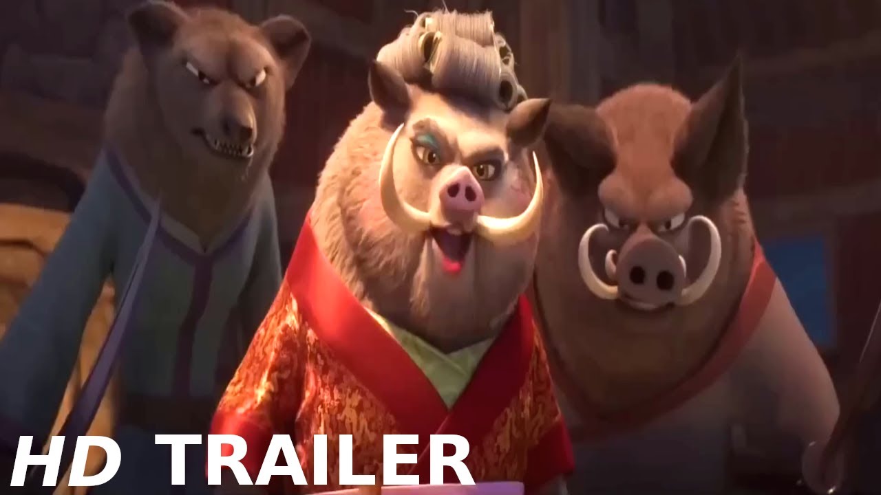kung fu panda 4 granny boar - YouTube