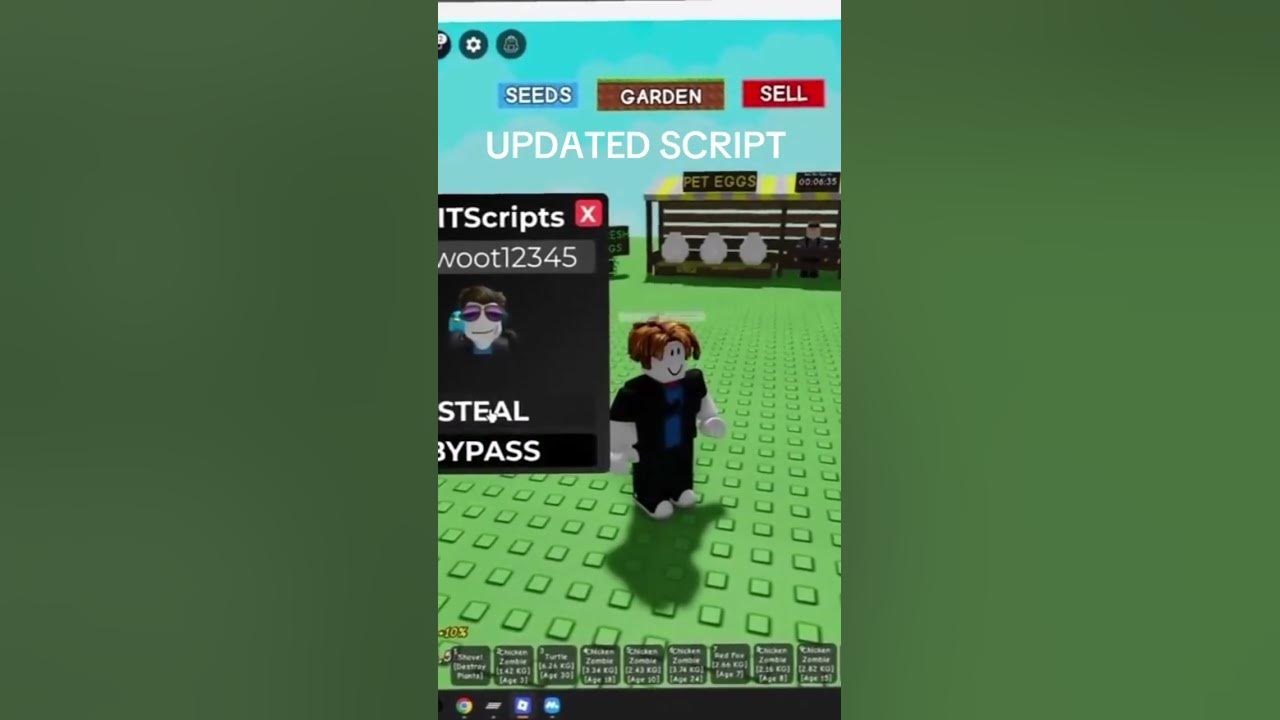 Grow A Garden Script loadstring(game:HttpGet("https://pastefy.app/Xmtbgufj/raw"))() - YouTube
