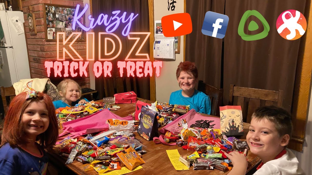 Krazy Kidz Go Trick or Treat! | Krazy Kidz Creations - YouTube