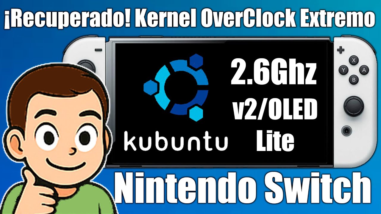 Recuperado!!! Kernel Extrem OverClock 2.6Ghz en Linux de nuestra switch - YouTube