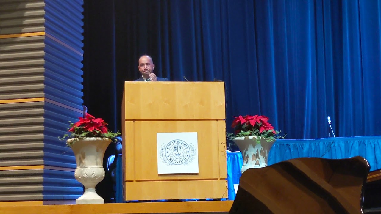 Meriden Mayor Kevin Scarpati's remarks upon being sworn into fourth ...