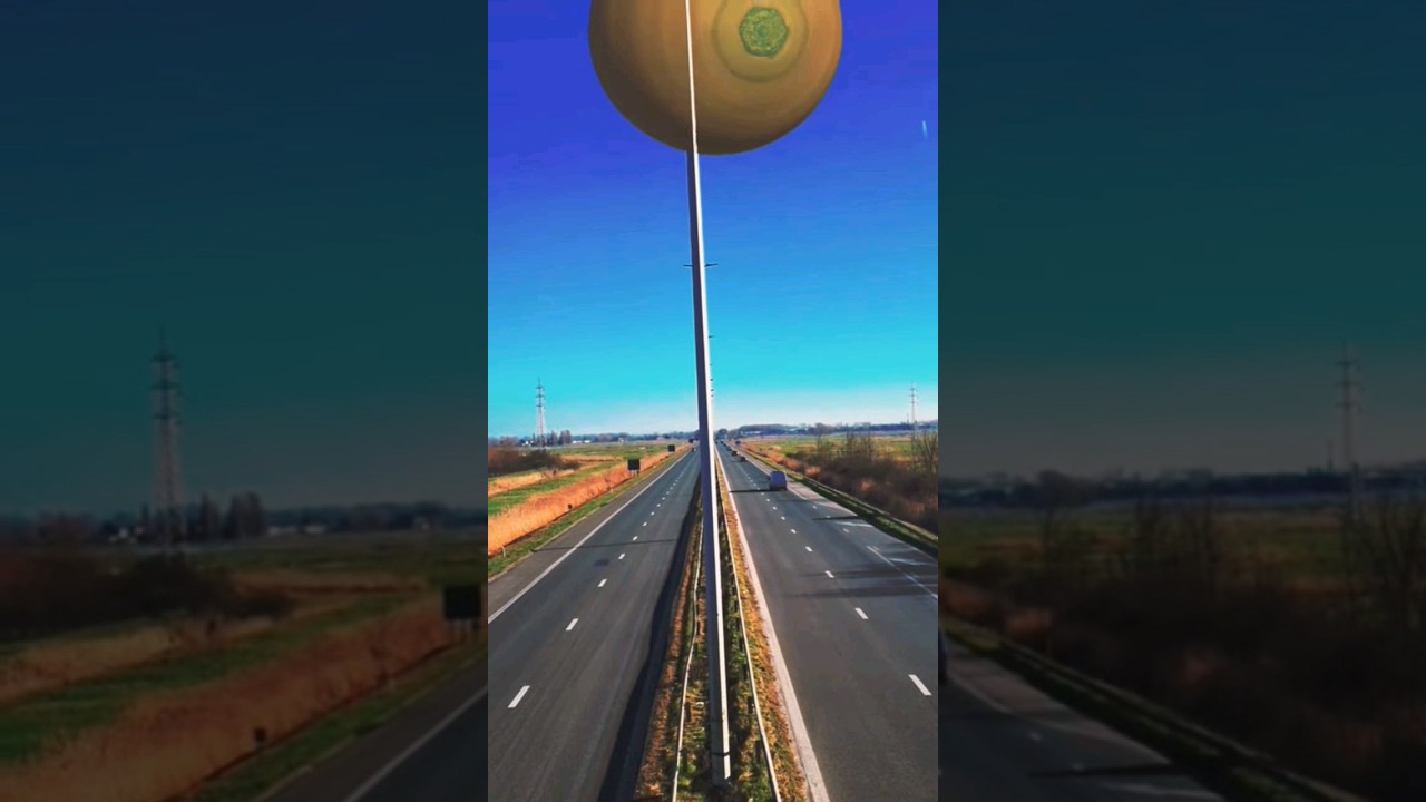 Oh my God planet coming on earth #sunset #shorts #vfx #trending - YouTube