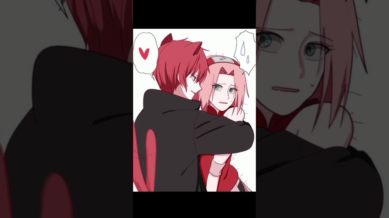 sakura and sasori hand heart signs #sakusao - YouTube