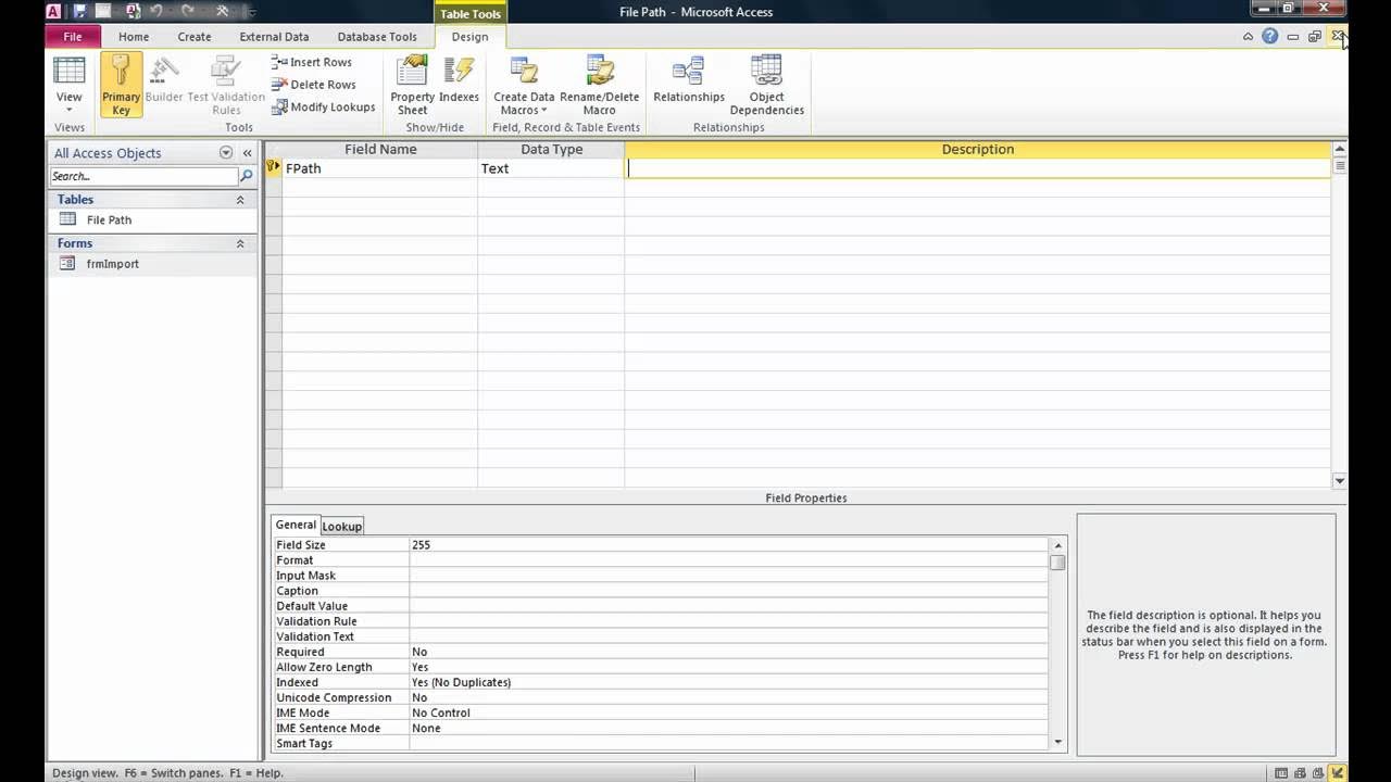 Create a form that imports a spreadsheet into your database - YouTube
