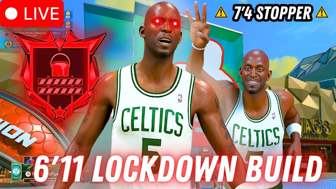 🔴📣6'11 LOCKDOWN BUILD !! 7'4 STOPPER !! LIVE ON NBA 2K26 !! 🔴📣🔴📣 - YouTube