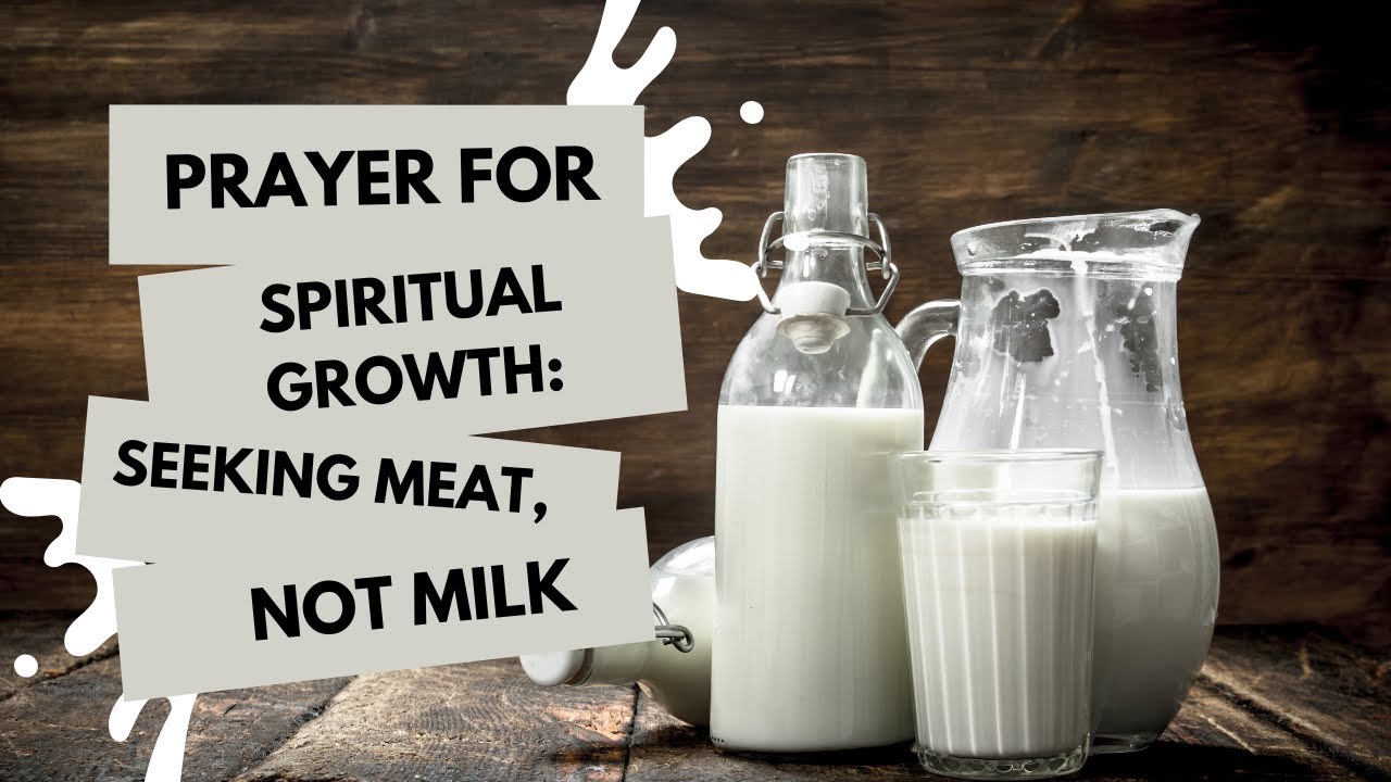 Hunger for Meat: A Powerful Prayer for Growth|Morning Prayer - YouTube