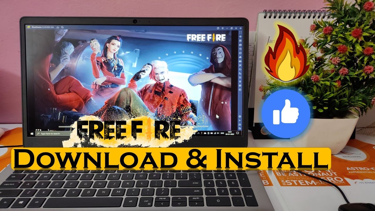 Free Fire in PC/Laptop, How to download and Install Free Fire, Free ...