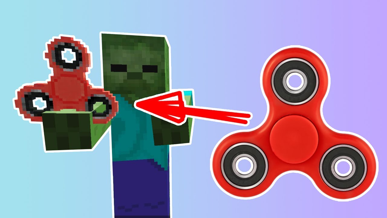 СПИННЕР С АЛИЭКСПРЕСС В МАЙНКРАФТЕ / MINECRAFT FIDGET SPINNER - YouTube