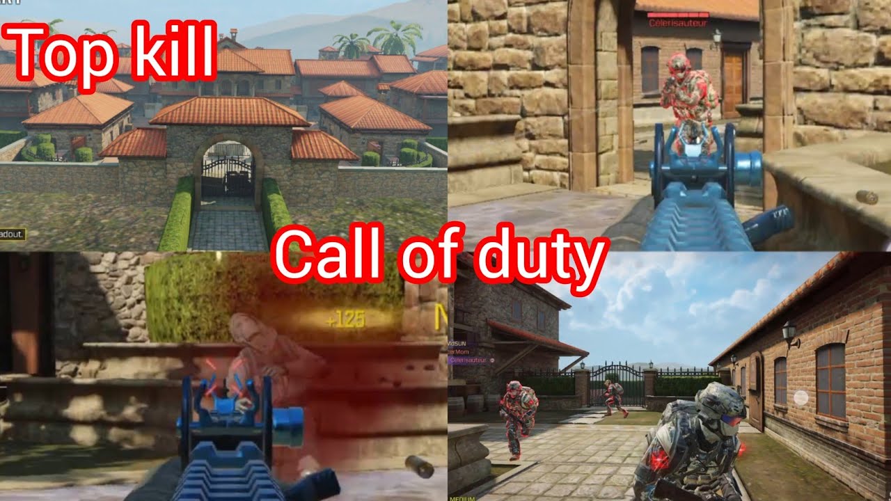 call of duty turnament and top kill on the Mach - YouTube