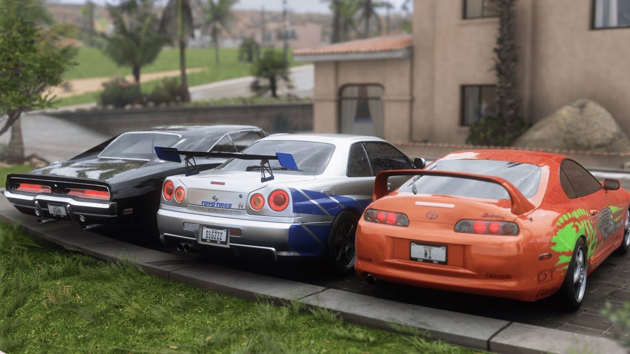 3 Legit Cars In One Frame We Miss You Paul Walker #forzahorizon5 # ...
