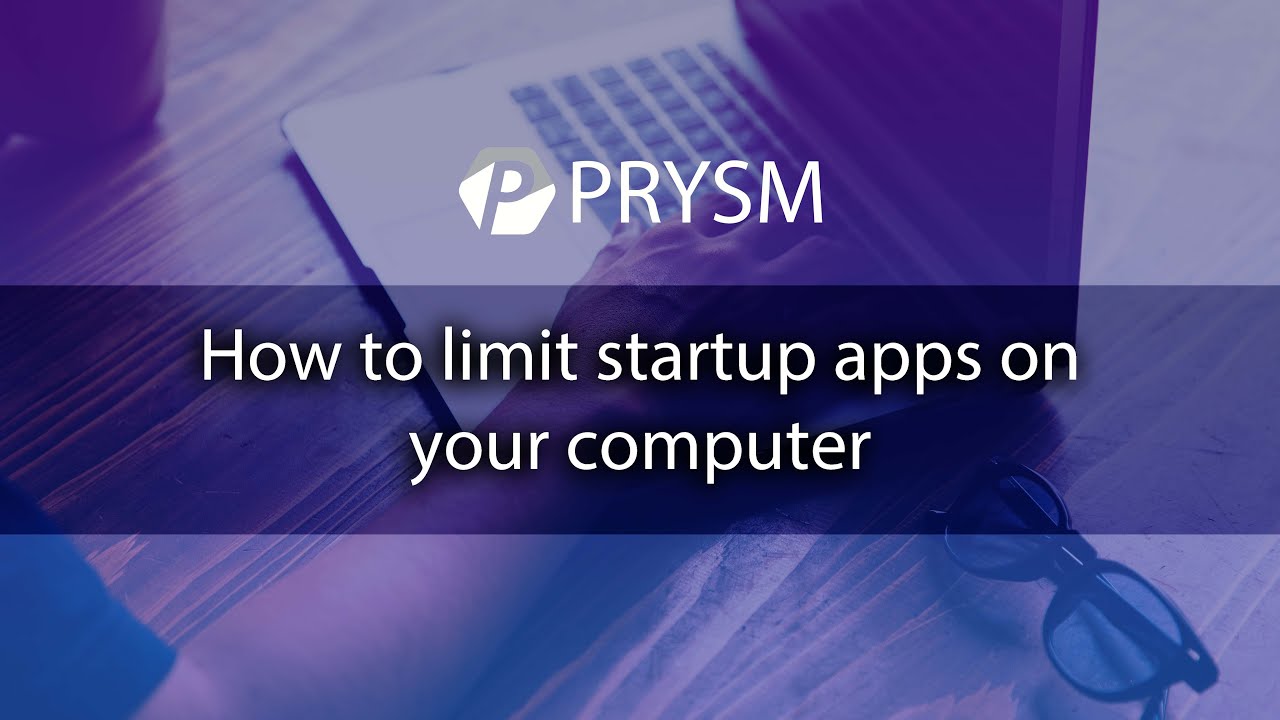 How to limit startup apps on your computer - YouTube