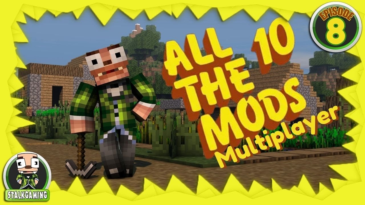 ALL THE MODS 10 Multiplayer | EP:08 BASE LAYOUT & BEE's - YouTube